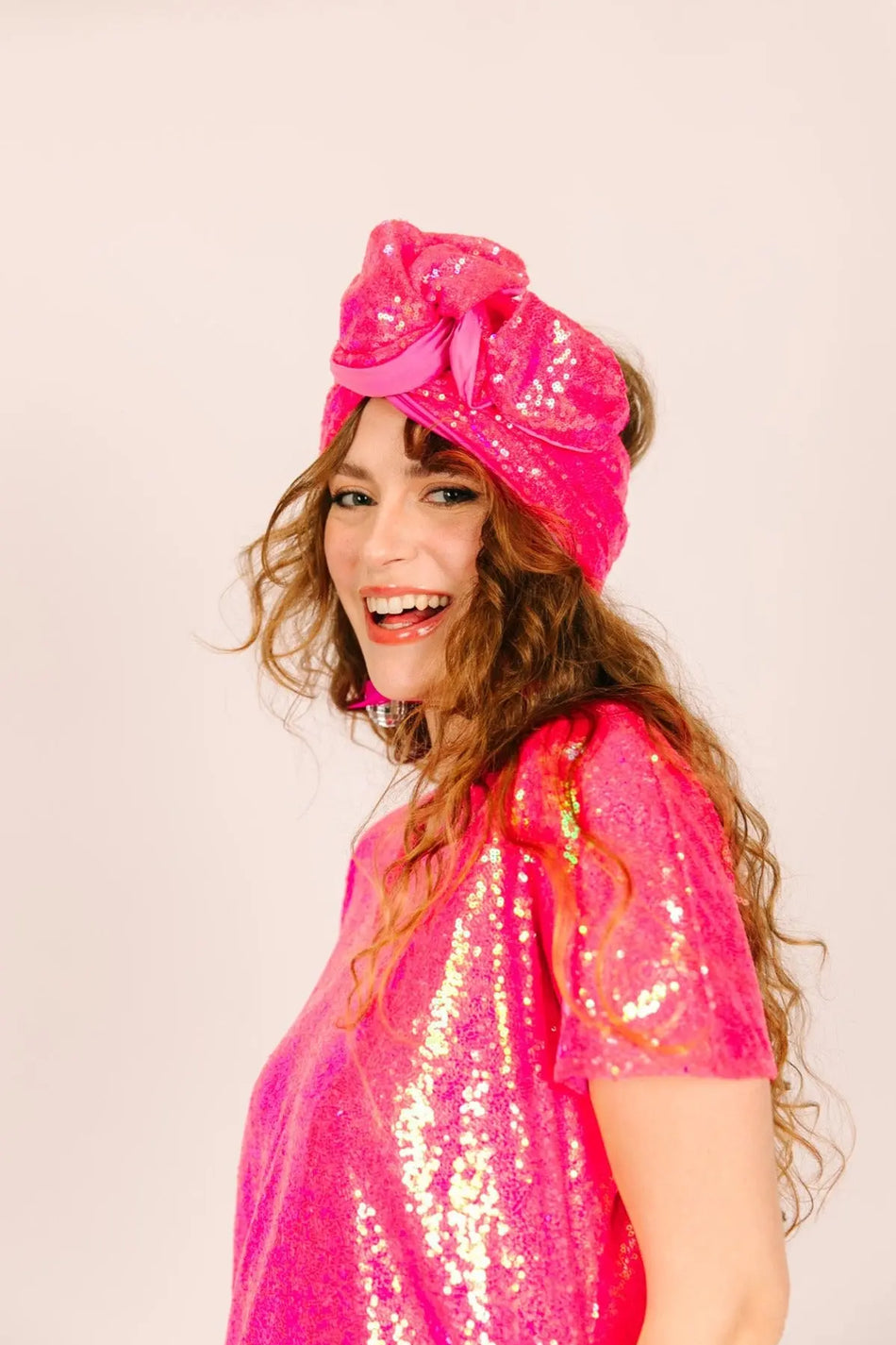 Pink Sequin Skirt – fringe co