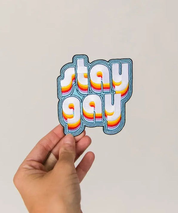 Stay Gay Patch | Fringe+Co – fringe co